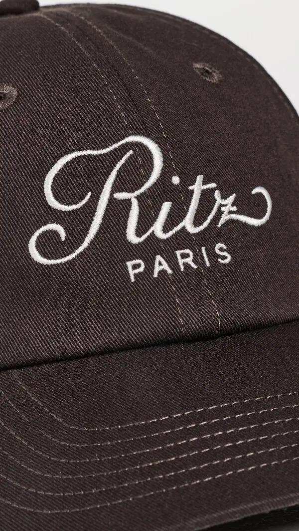 FRAME X Ritz Paris Cotton Cap - Chocolate Brown | Editorialist